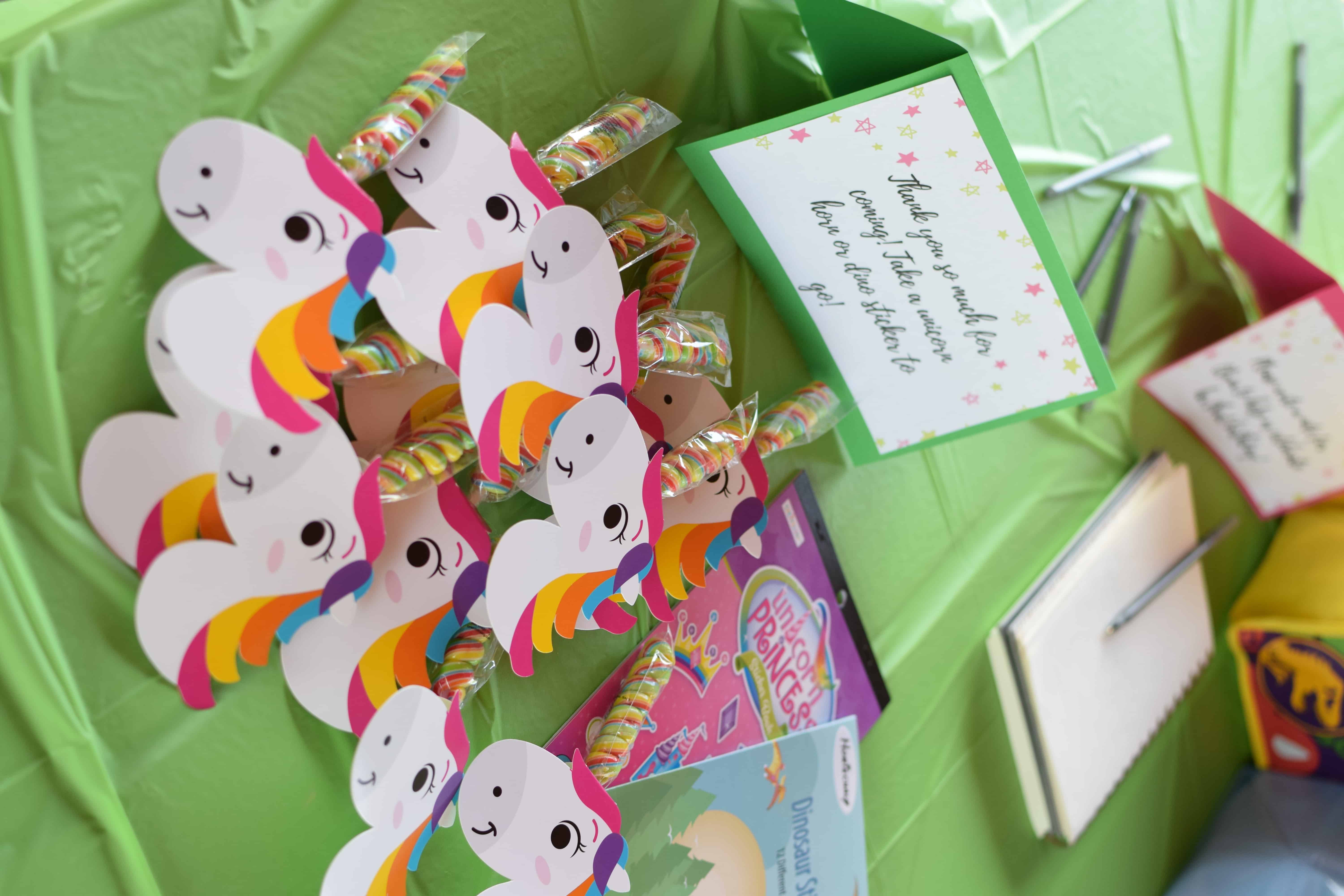The Ultimate Dinosaur And Unicorn Themed Birthday Party