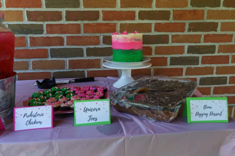 The Ultimate Dinosaur And Unicorn Themed Birthday Party